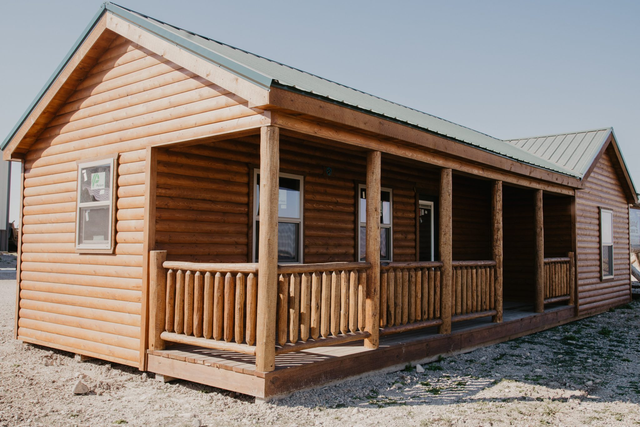 Perfectly Sized Log Cabins - Trailside Structures LLC