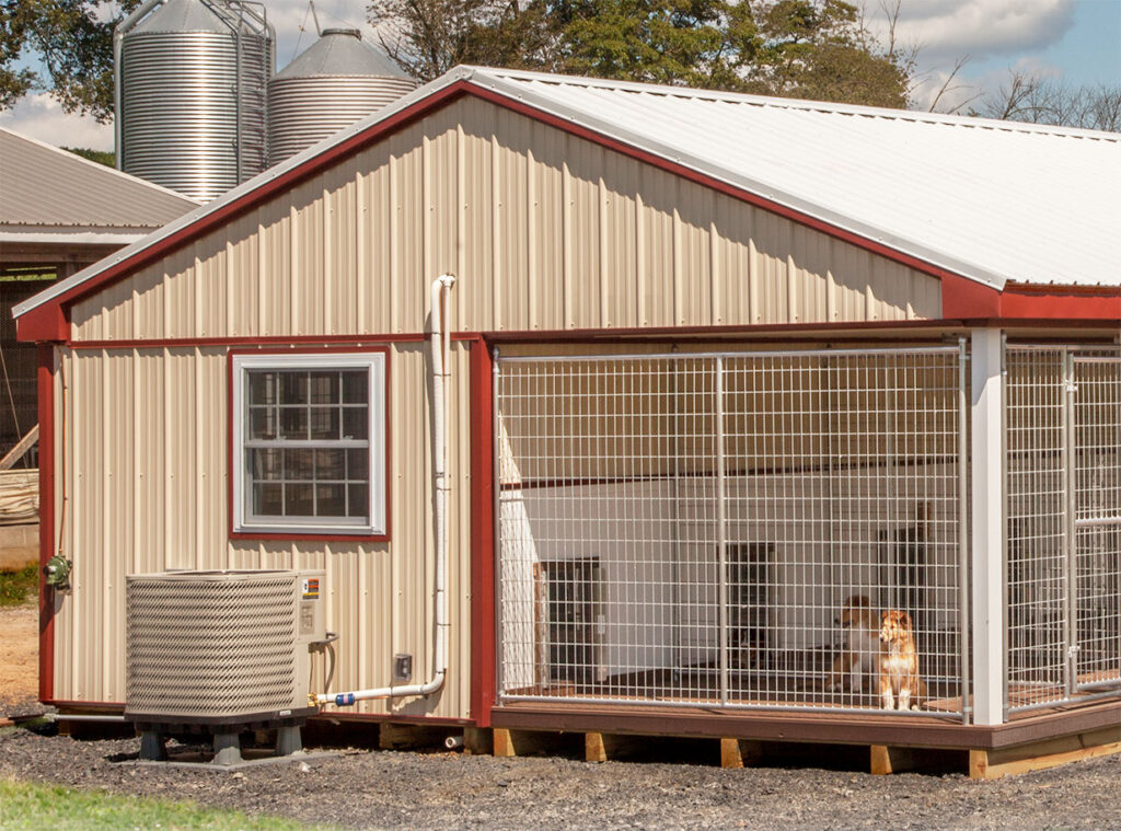 Custom Built Dog Kennels - Trailside Structures LLC